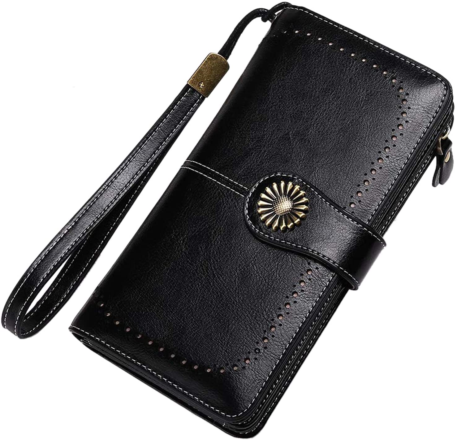 Leather Large Purse (RFID Blocking)